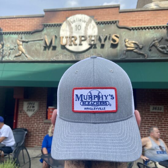 Grey Patch Hat - Murphy's Bleachers - Chicago's World Famous Sports Bar ...