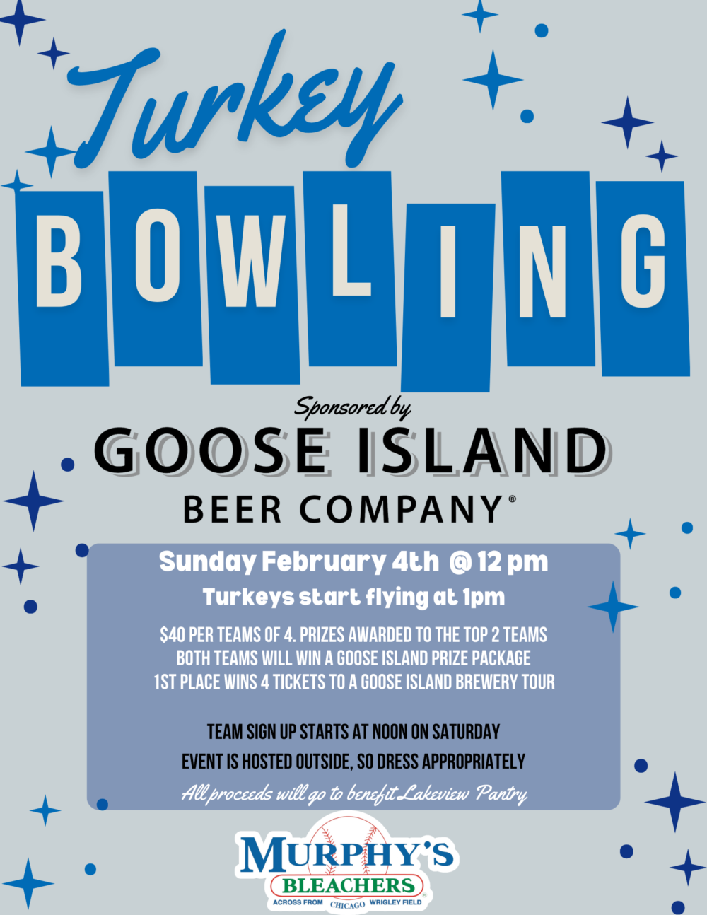 Turkey Bowling 2024 - Murphy's Bleachers - Chicago's World Famous ...