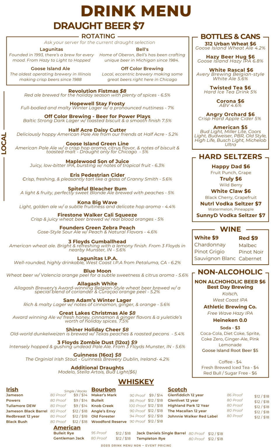 Eat and Drink - Murphy's Bleachers - Chicago's World Famous Sports Bar ...